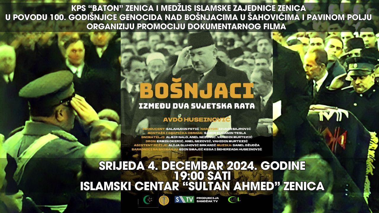 AVDO HUSEINOVIC – PLAKAT BOSNJACI – VODORAVNI – Zenicablog