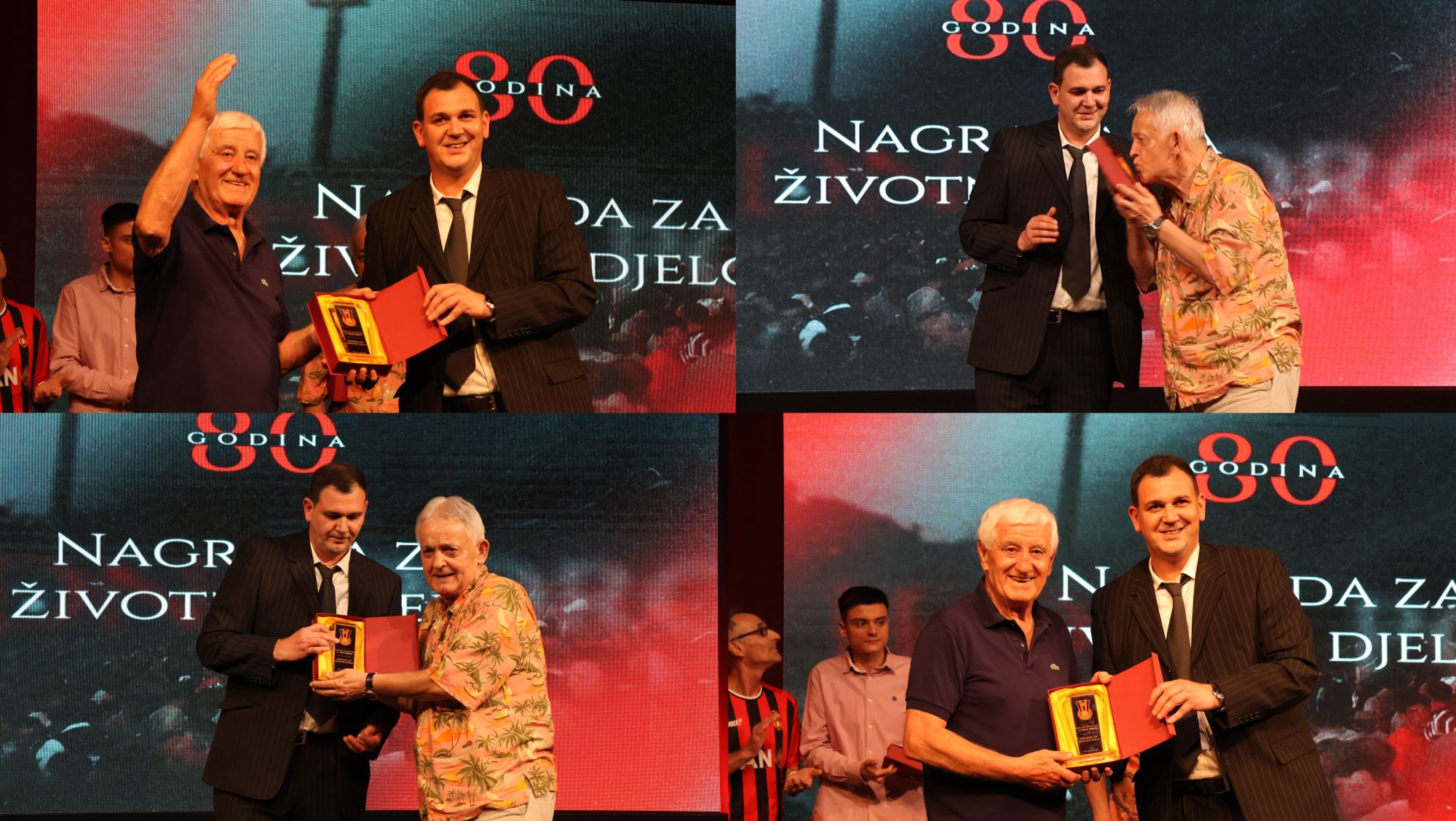 VIDEO: Priznanja legendama Čelika – Kemal Hafizović i Mato Gavran ...