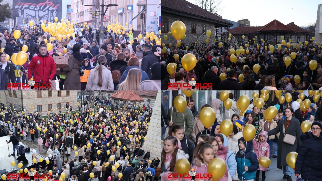 VIDEO+FOTO: Ramazanski vozić u Zenici okupio 600 mališana i označio ...